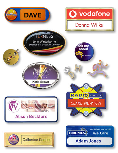 Made to order name badges, from Britain's most experienced badgemaker ...